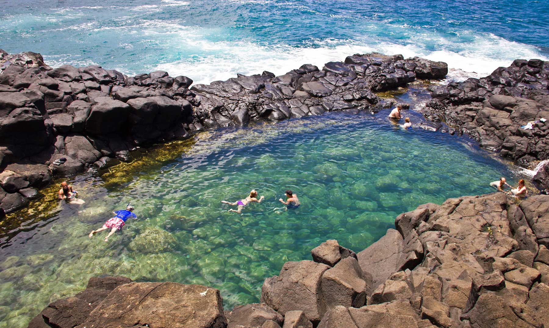 Queen's Bath, un baño de alcurnia - El Viajero Feliz